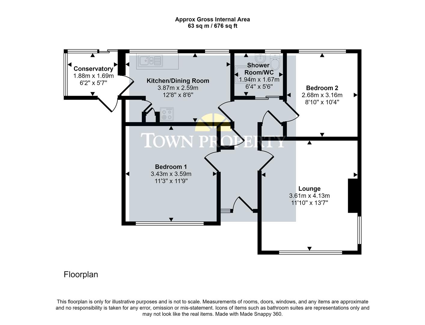 Property Details for Clement Lane, Polegate - Town Property Estate ...